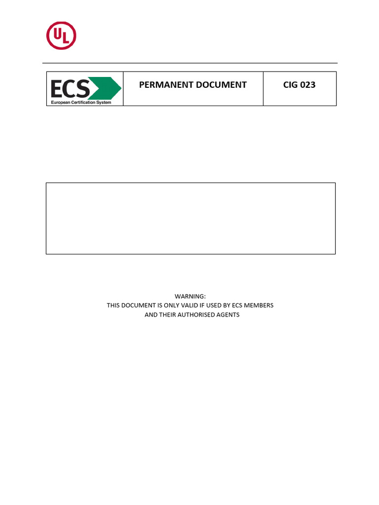 UL CIG 023 Factory Inspection Report Chinese | PDF | Calibration ...