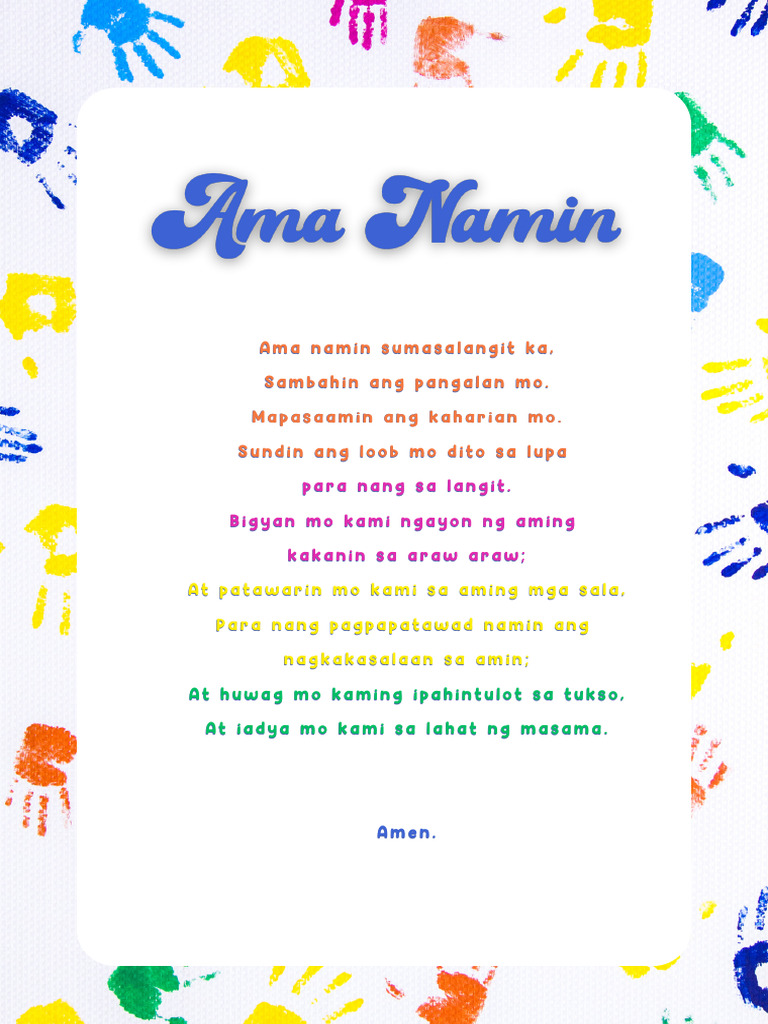 Panalangin at Patakaran | PDF