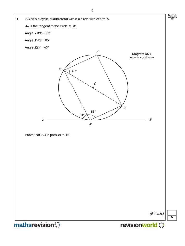 Circle Theorem | PDF | Circle | Angle