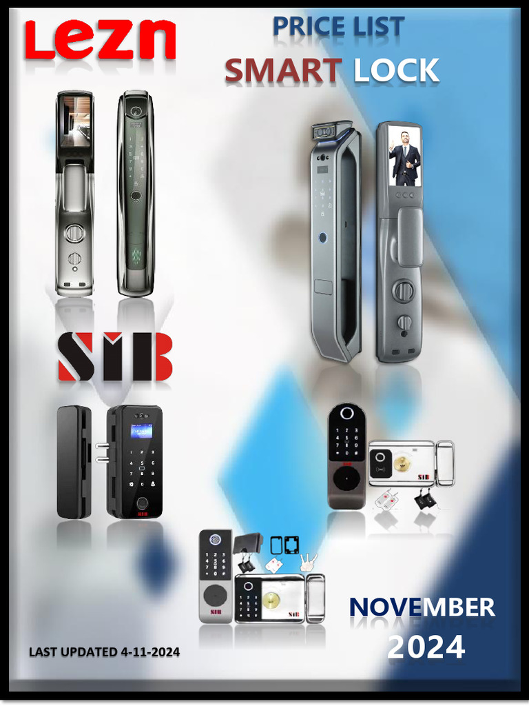 Smart LOCK LEZN Smart Zoom Company Door Lock Offers | PDF | Switch