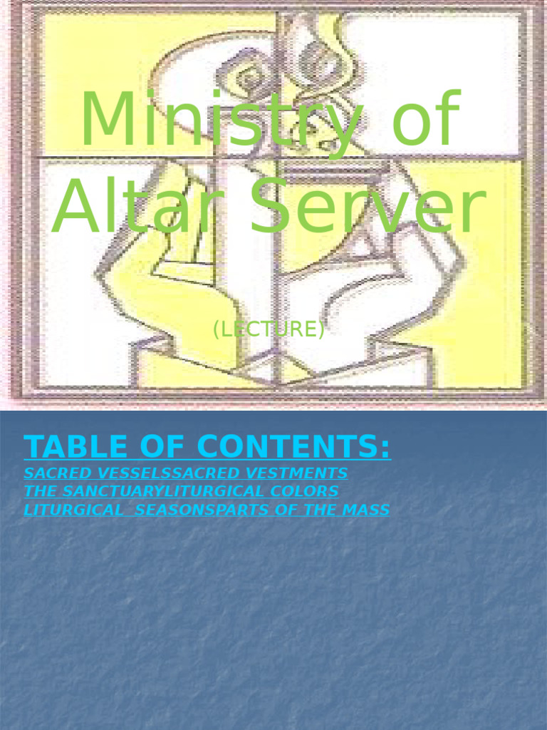 Sacred Vessels Linens and Garments | PDF | Mass (Liturgy) | Altar
