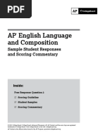 AP Lang Rubrics | PDF