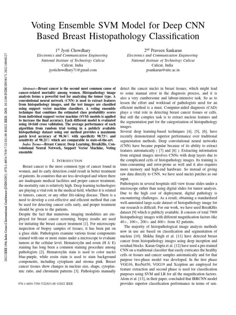 Voting_Ensemble_SVM_Model_for_Deep_CNN_Based_Breast_Histopathology_Classification | PDF ...