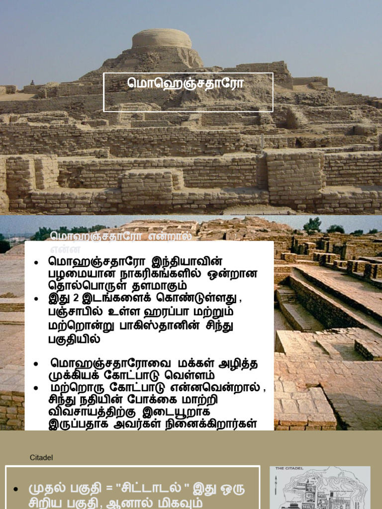Mohenjo Daro in Taml | PDF