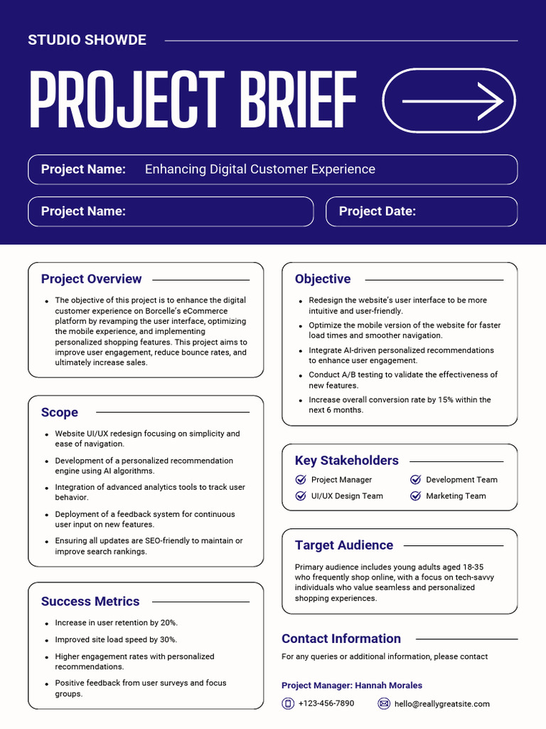 Project Brief | PDF | Computing | Information Technology