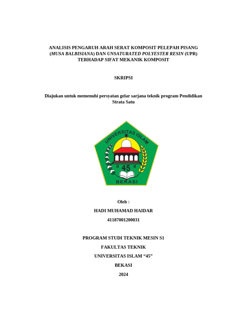 Skrips Hadi Muhamad Haidar Komposit | PDF
