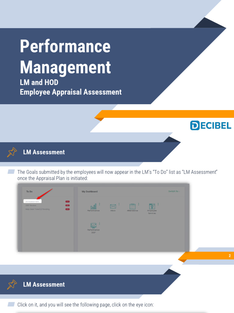 BIPL Appraisal Guideline - Line Manager and HOD Assessment | PDF | Software | Computing