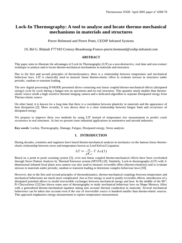Characterization of Defects Using Squid Sensors | PDF | Fatigue (Material) | Fracture