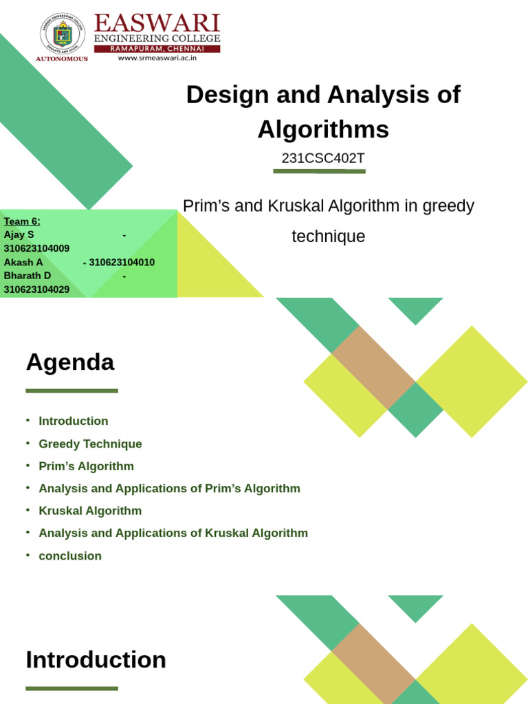 Design and analisys of algorithm | PDF | Graph Theory | Discrete Mathematics
