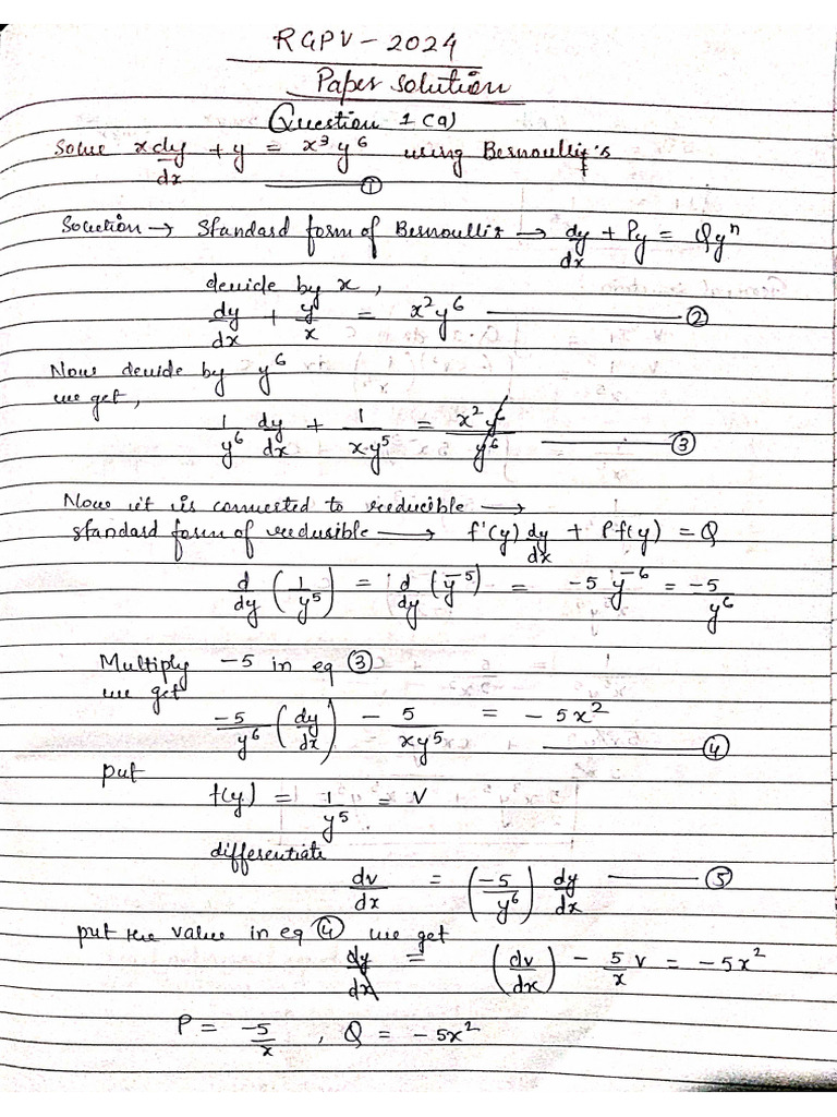 RGPV 2024 JULY M2 Paper Solution - Prof. Mahima Ratnakar | PDF