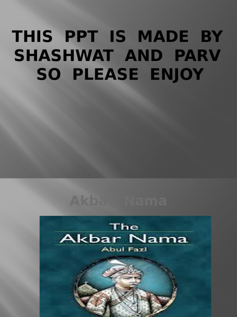 This PPT Is Made by Shashwat and Parv So Please Enjoy | PDF