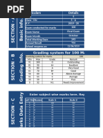 School Report Card and Mark Sheet Template | PDF | Languages | Foreign ...