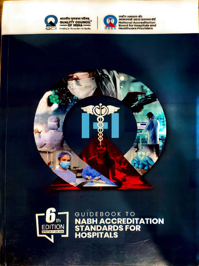 6th Edition of NABH Standard For Hospital | PDF | Blood Donation ...