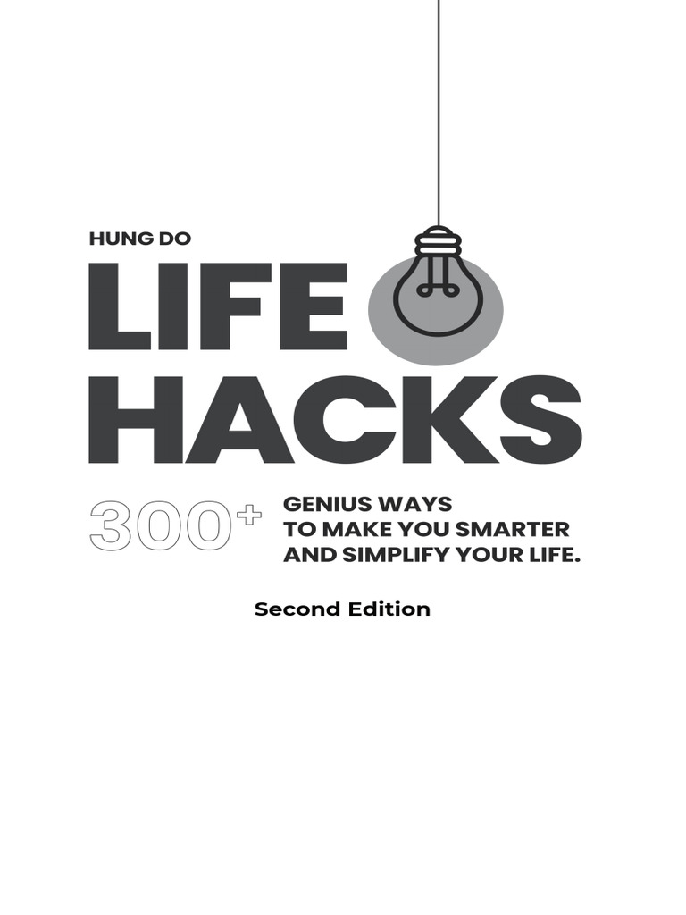Life Hacks | PDF | Cooking | Foods
