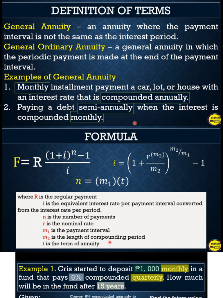 General Annuity | PDF