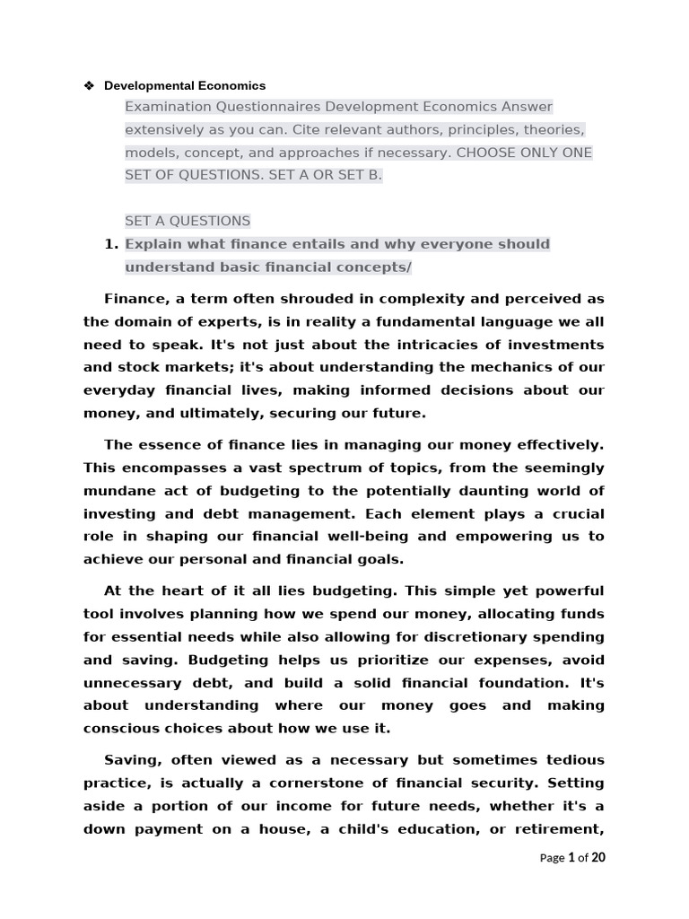 Developmental Economics | PDF | Economics | Partnership