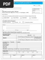 DBS FAQs - Change of Mandate Form | PDF