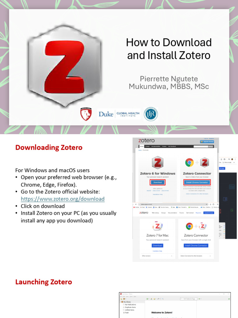 How To Use Zotero For Citation - PI | PDF | Computer Architecture | Microsoft Windows