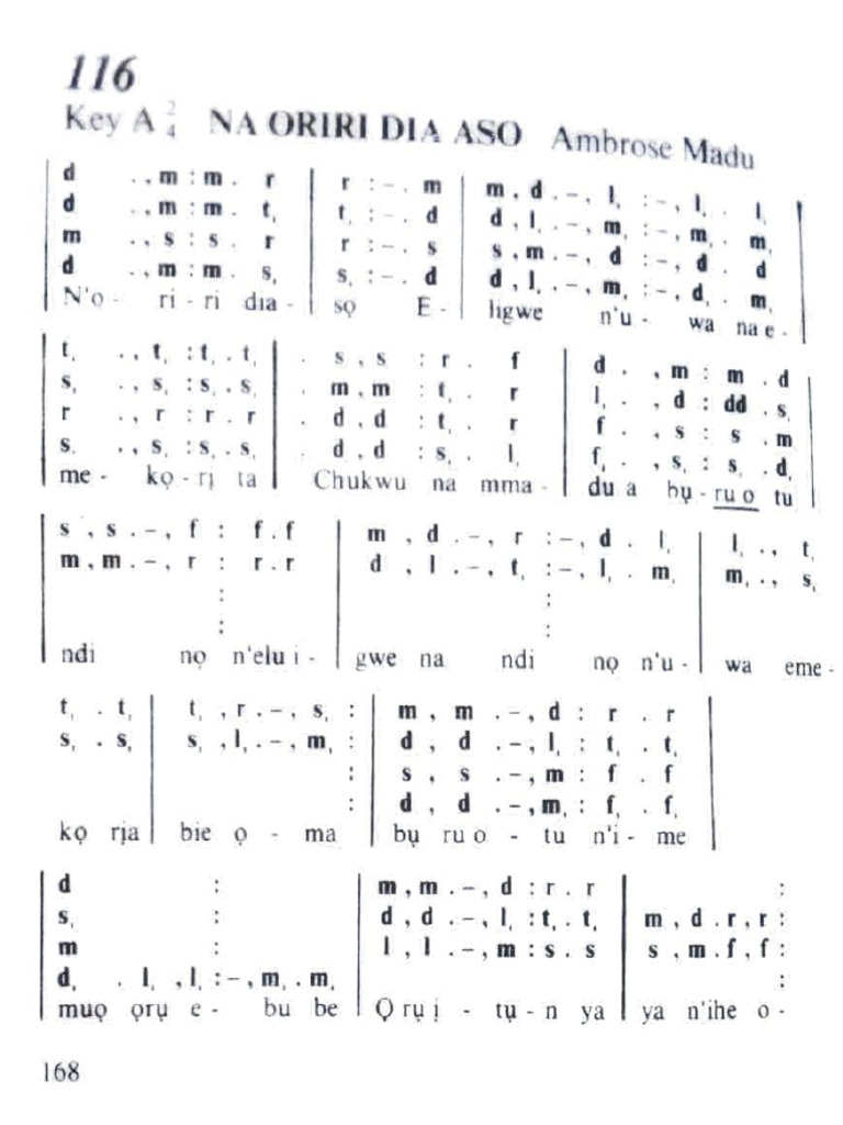 Na Oriri Dị Asọ by Ambrose Madu | PDF