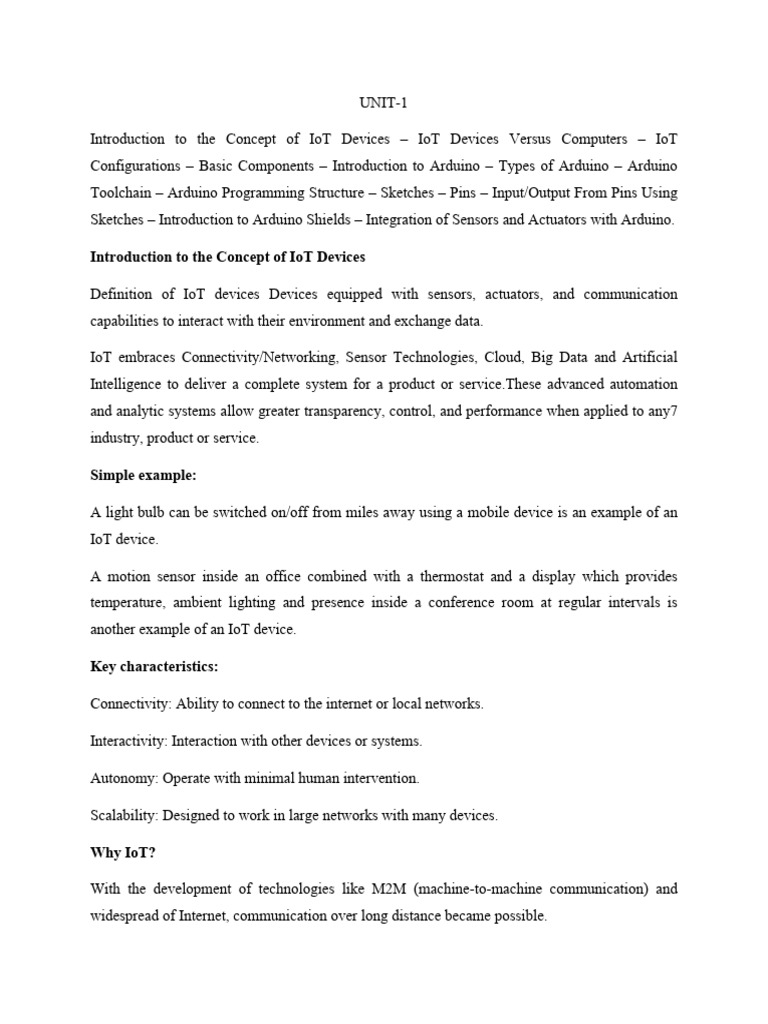 iot | PDF | Internet Of Things | Arduino