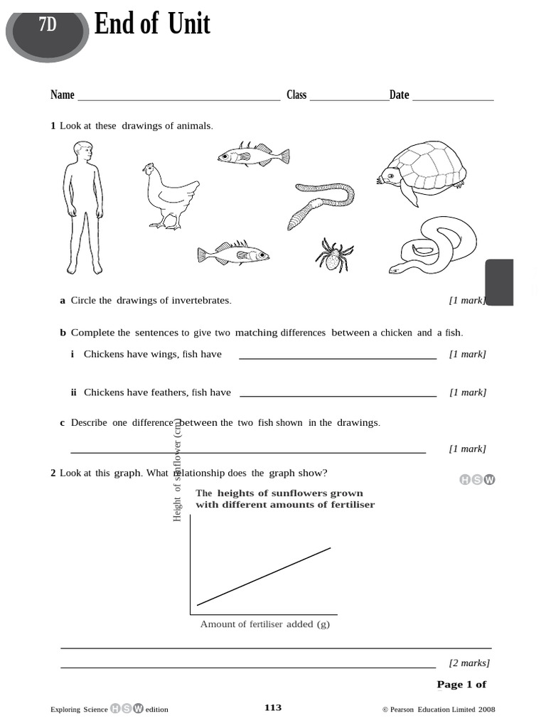 7D T | PDF | Invertebrate | Organisms