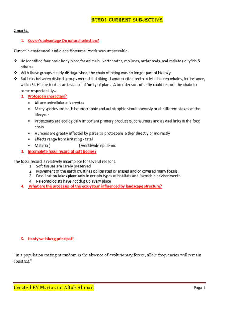 BT201 Final Solved-DON | PDF | Genetic Code | Gene BT201 Final Solved-DON | PDF | Genetic Code | Gene