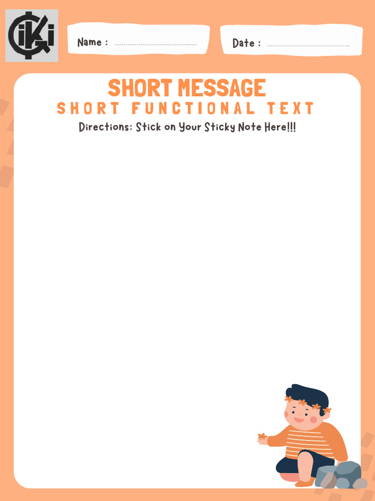 Short Functional Text | PDF