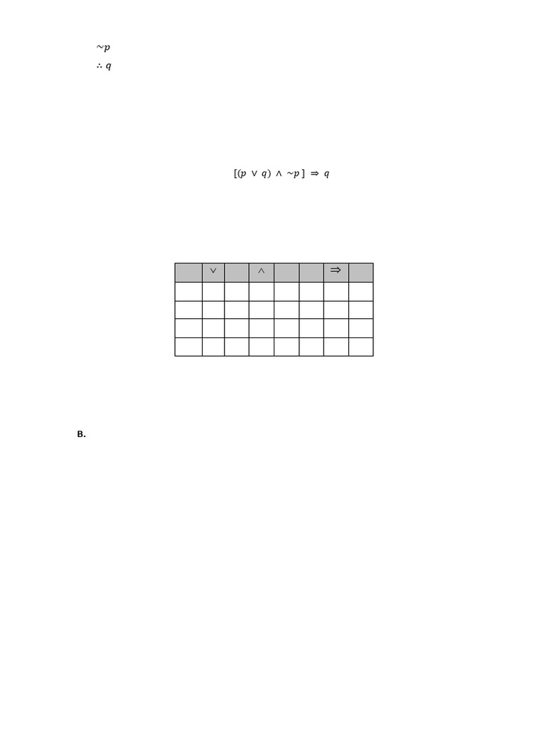 Validitas Argumen Logika | PDF