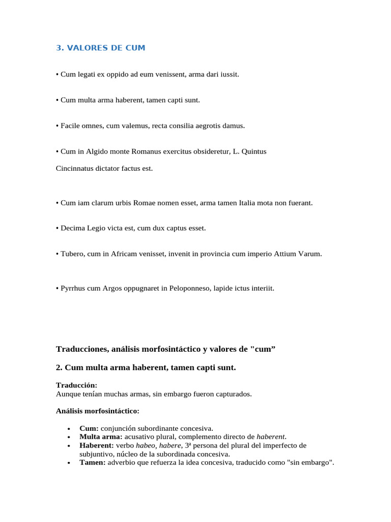 Cum Baloreak | PDF | Verbo | Relaciones sintácticas