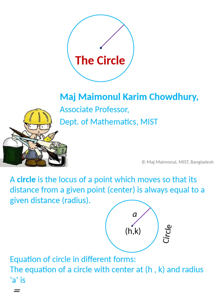 Understanding Circle Equations and Properties | PDF | Circle | Tangent