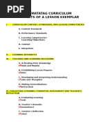 MATATAG Lesson Plan Template | PDF | Career & Growth