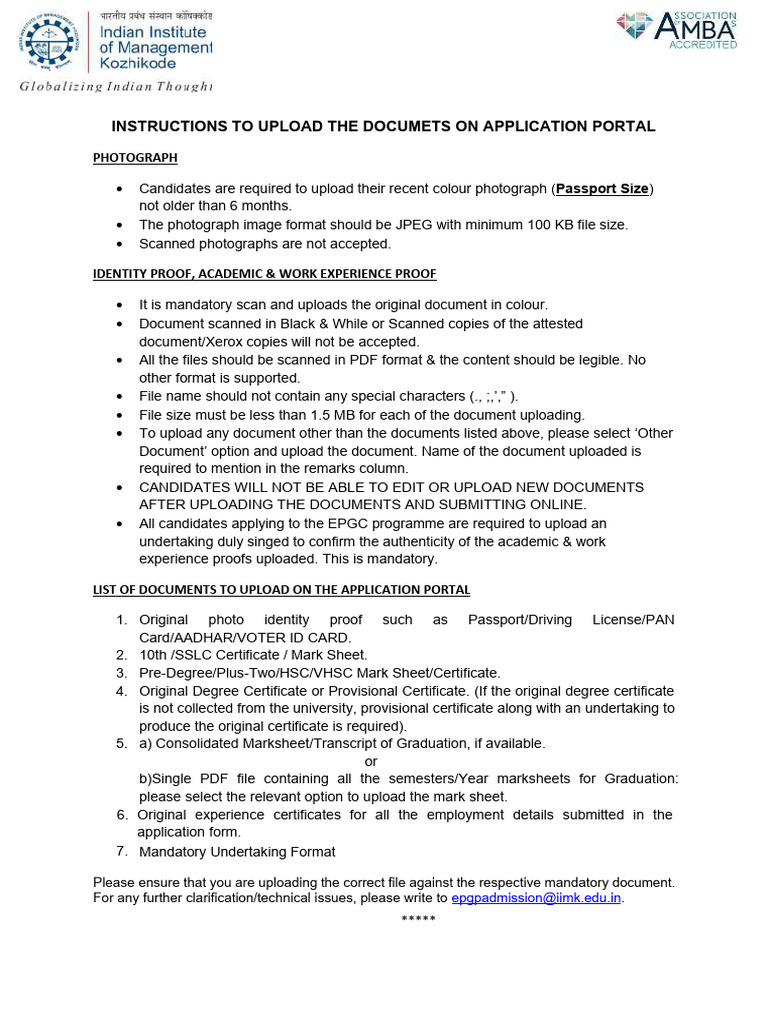 Instructions - To - Upload 2022 | PDF | Identity Document