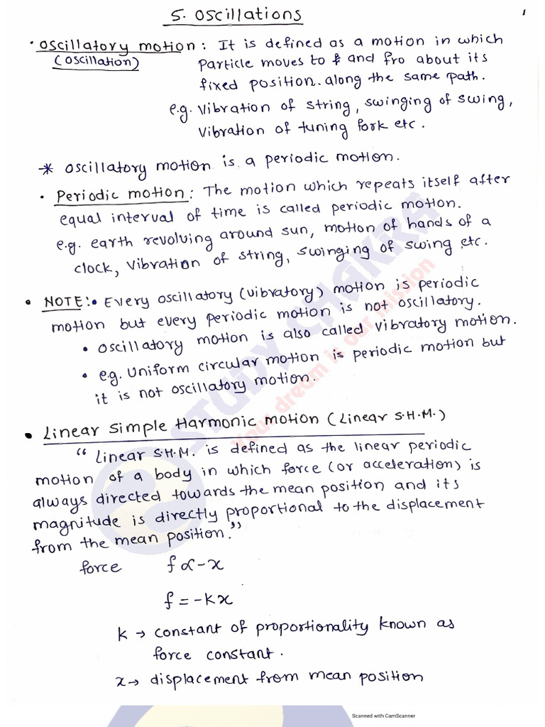 Oscillations | PDF