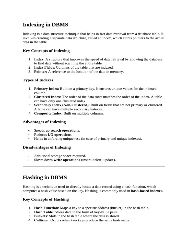 dbms 3 sem | PDF | Database Index | Database Transaction dbms 3 sem | PDF | Database Index | Database Transaction