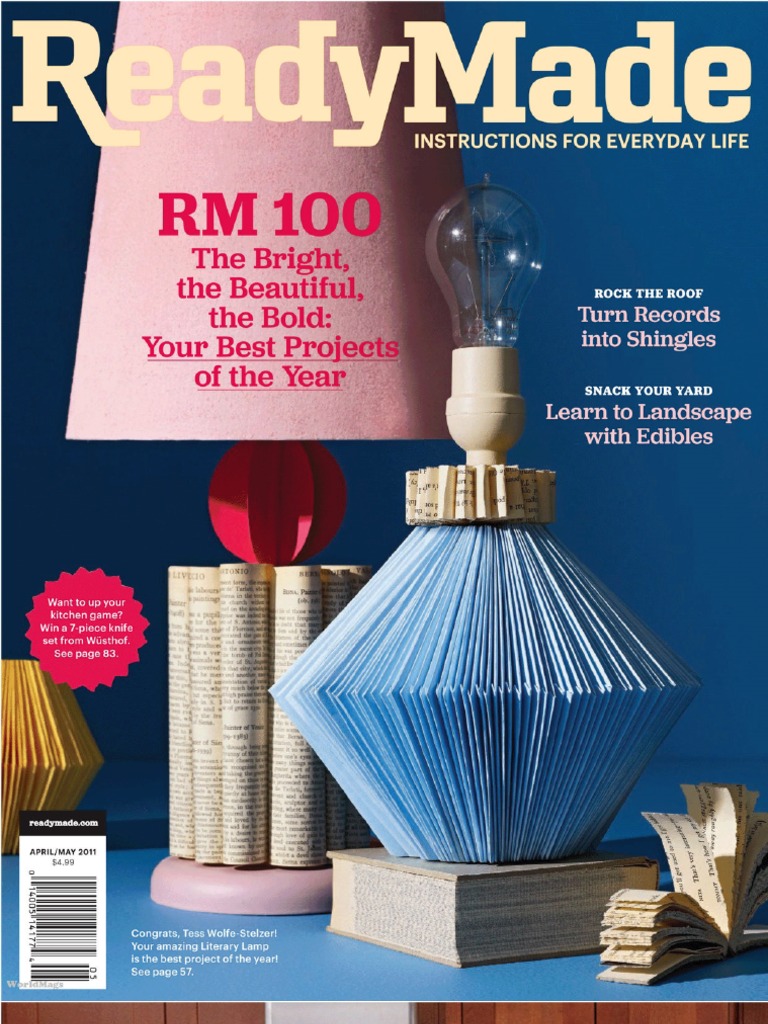 ReadyMade Magazine - April & May 2011-TV | PDF