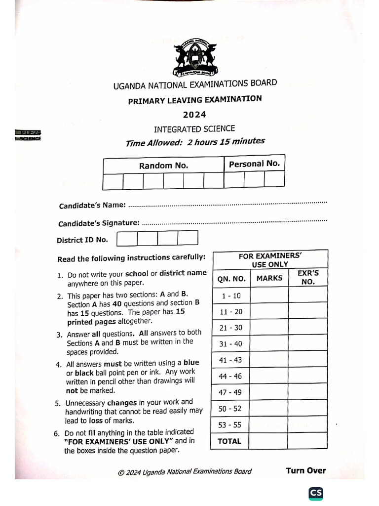 2024 Ple Science. | PDF