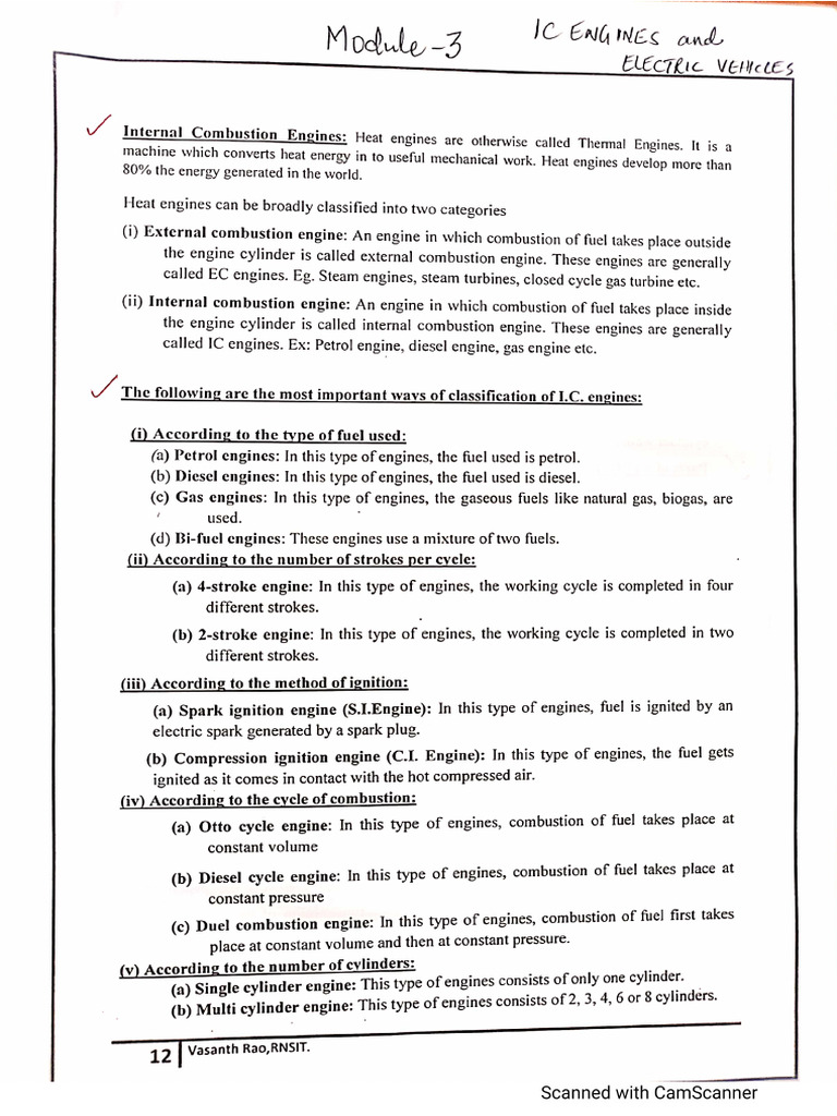 Mod 3 partA IC engines (2) | PDF