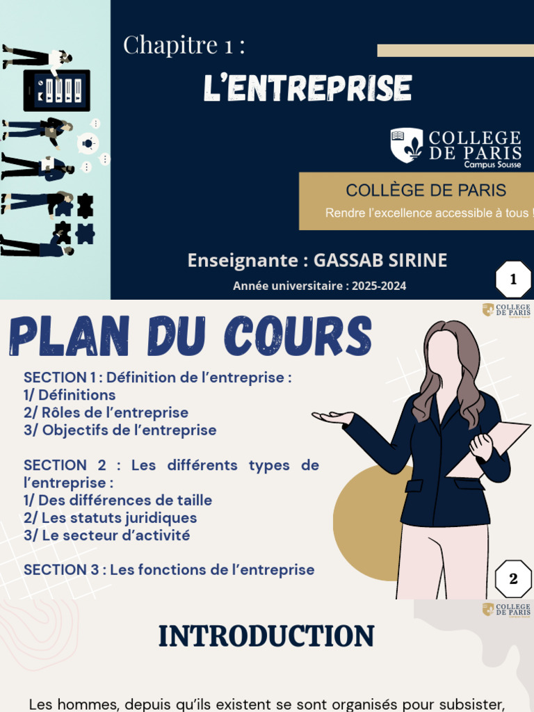 Définition et types d'entreprise | PDF | Business | Petite ou moyenne ...