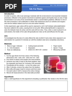 Agar Cube Diffusion Experiment Guide | PDF | Acid | Hydrochloric Acid