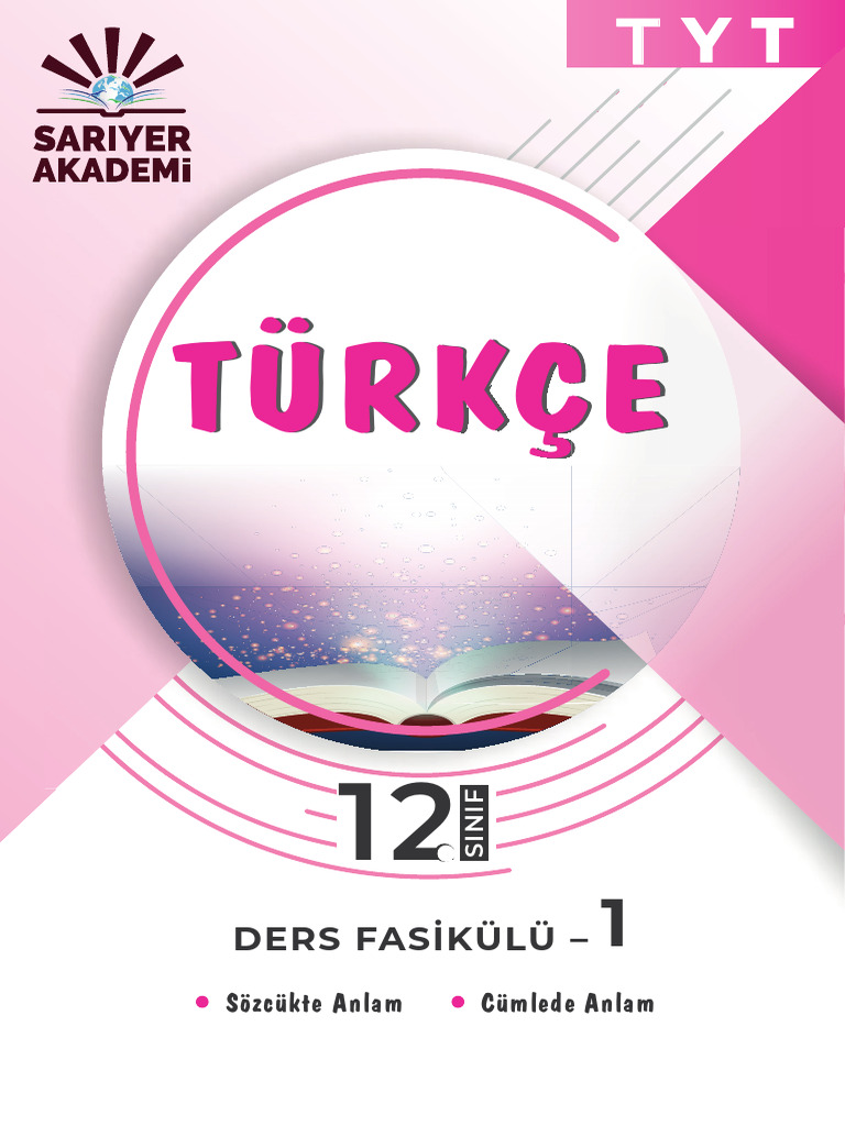 Turkce-1 FSKL | PDF