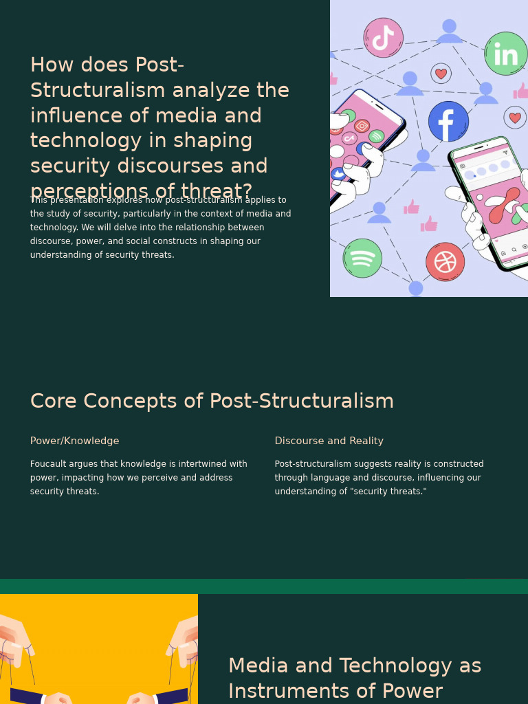 Post-Structuralism and Security Discourse | PDF | Discourse | Power ...