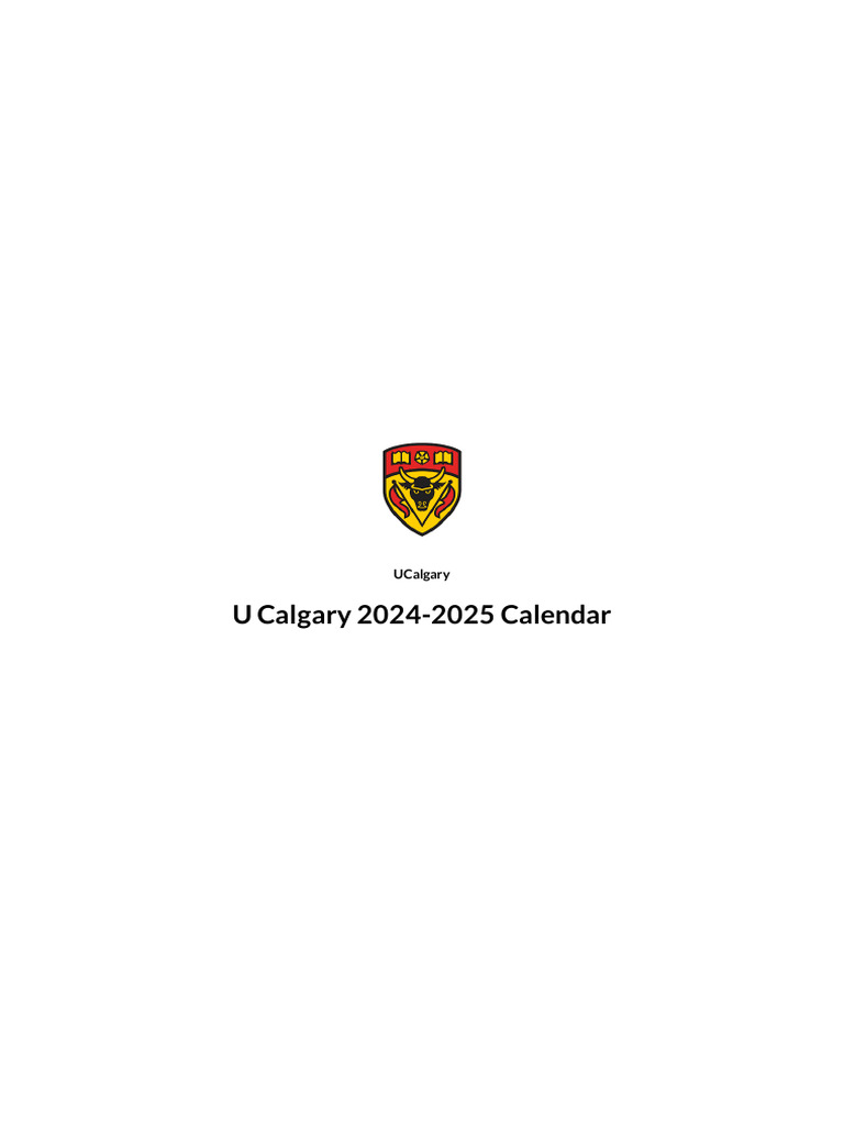 Ucalgary Peoplesoft Catalog 1717097897544 | PDF | Academic Degree ...