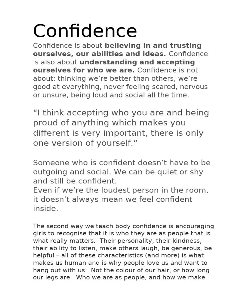 Confidence | PDF