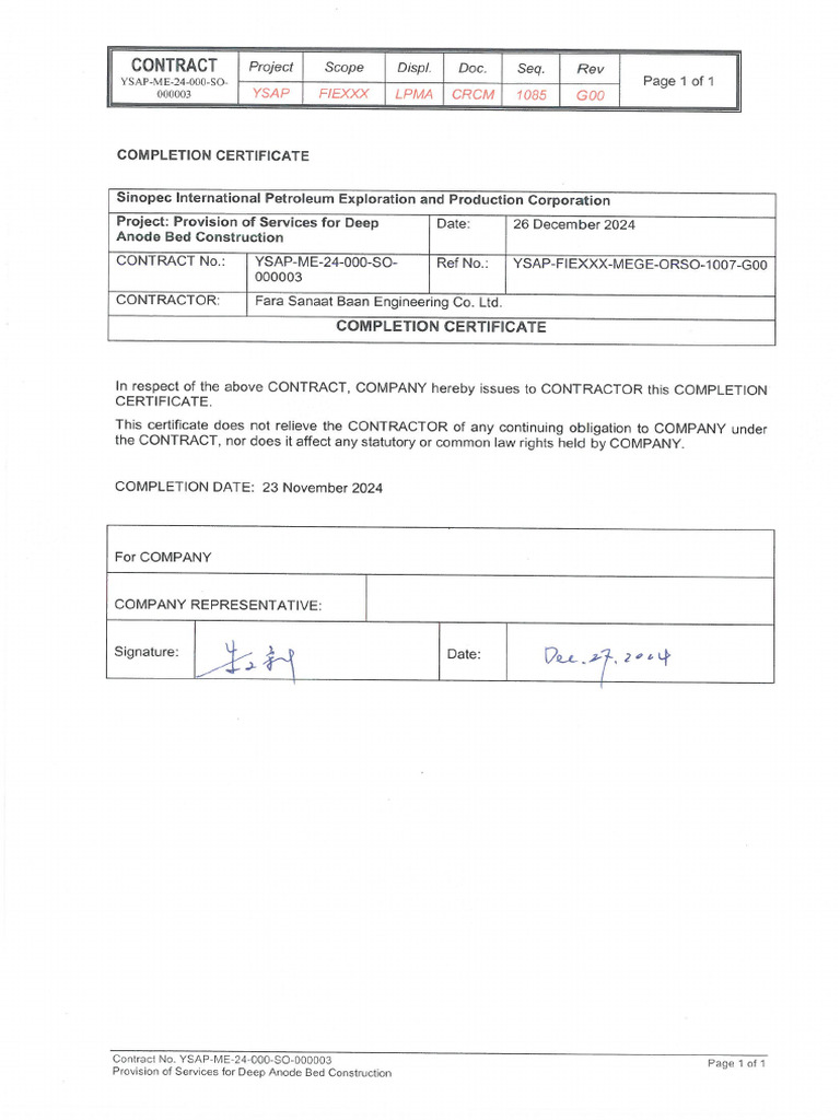 Completion Certificate - 250104 - 093316 | PDF
