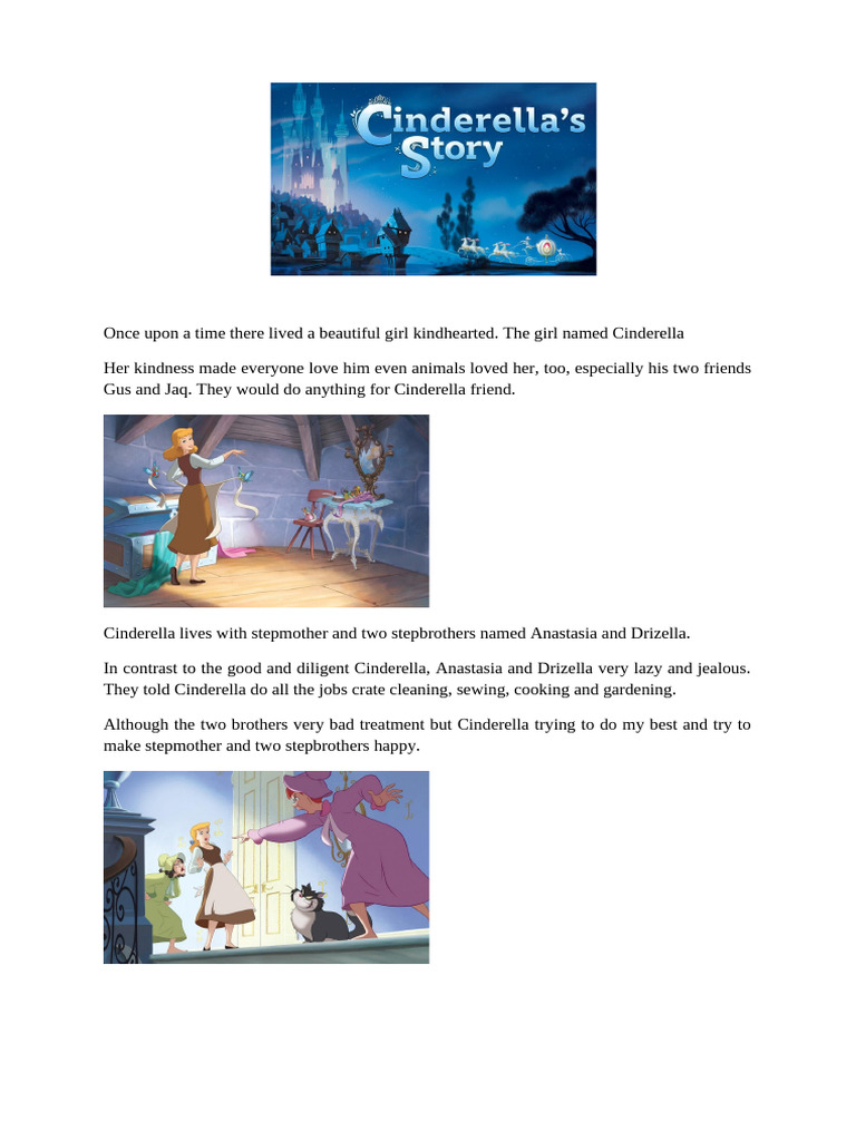 CINDERELLA | PDF | Cinderella | Literary Motifs