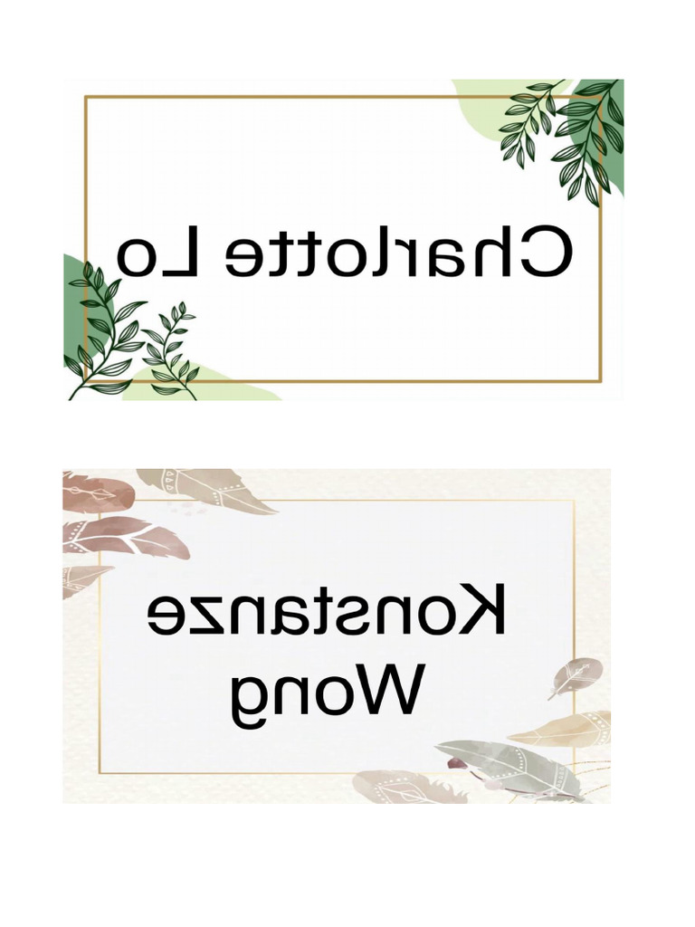 TL Apron Name Design Final | PDF