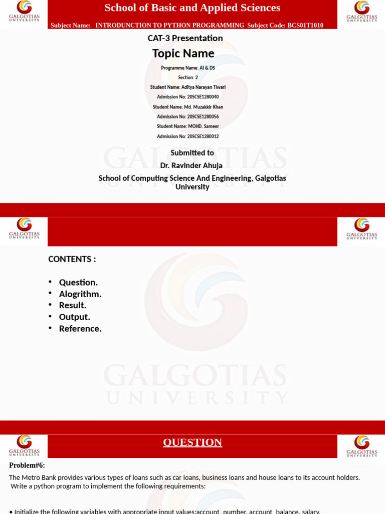 Introduction To Python Programming 1 | PDF | Algorithms | Theoretical Computer Science
