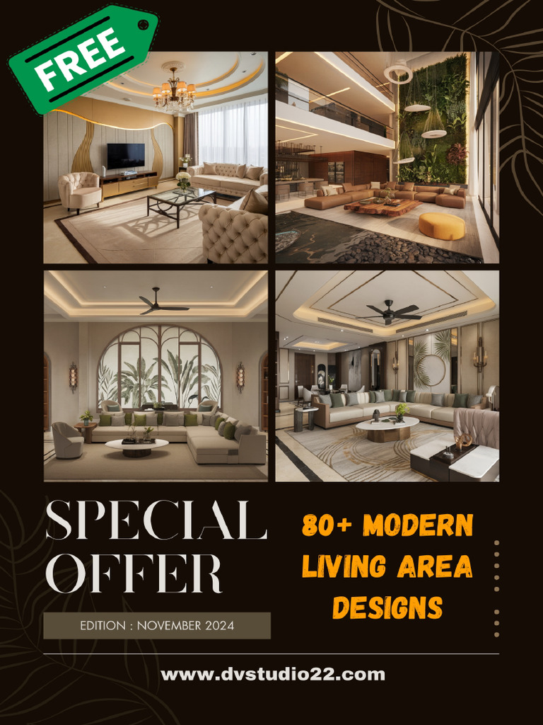 80 Modern Living Area Designs | PDF