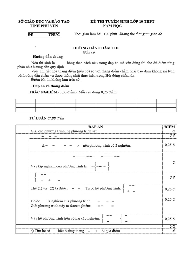 Dapan de Tuyensinh Lop10 2ddc8 | PDF