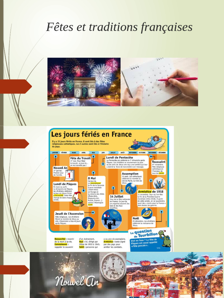 ACT PPT FETES Fêtes et traditions françaises | PDF | Pâques ...